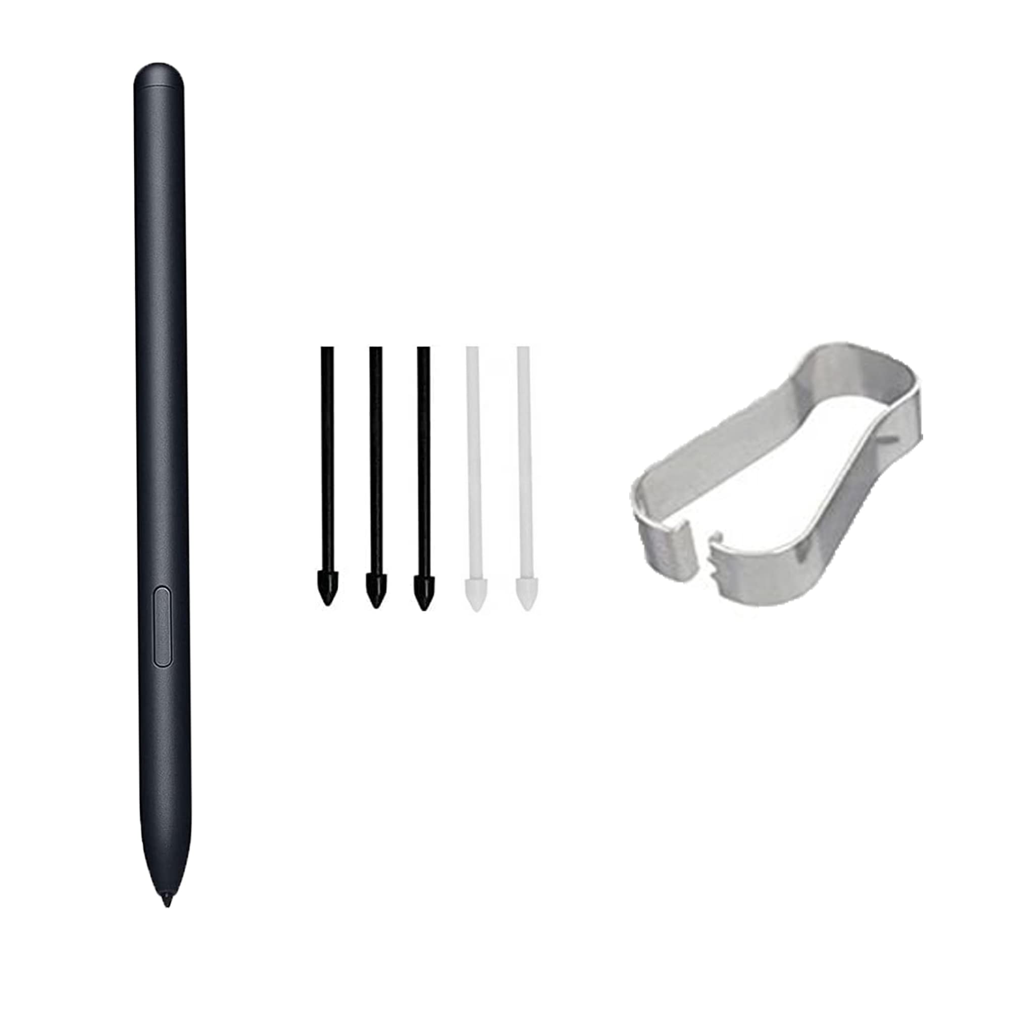 Tab S7 Pen for Samsung Galaxy Tab S7 / S7 Plus / S8 Ultra S Pen Stylus Pen Replacement +Free 5 Tips for Samsung Galaxy Tab S7 Stylus Pen (Black)