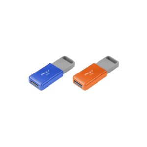 pny usb 2.0 flash drives, 32gb, assorted, pack of 2, p-fd32gx2odm-ge