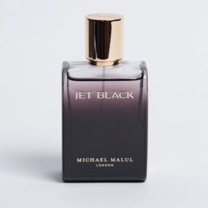 Michael Malul Jet Black Enigma 3.4 oz Men's Eau de Parfum, Luxury Fragrance for Men, Men's Cologne