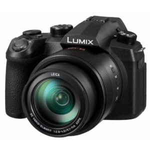 Panasonic LUMIX DC-FZ1000 II 20.1MP Digital Camera with 25-400mm f/2.8-4 Leica DC Lens Bundle with 128GB SD Card, Bag, Wrist Strap, Battery, Charger, Filter Kit, Flexible Tripod and Accessories