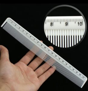 coiffure extensions counting cutting comb | cutting comb | hair comb | heat resistant cutting comb