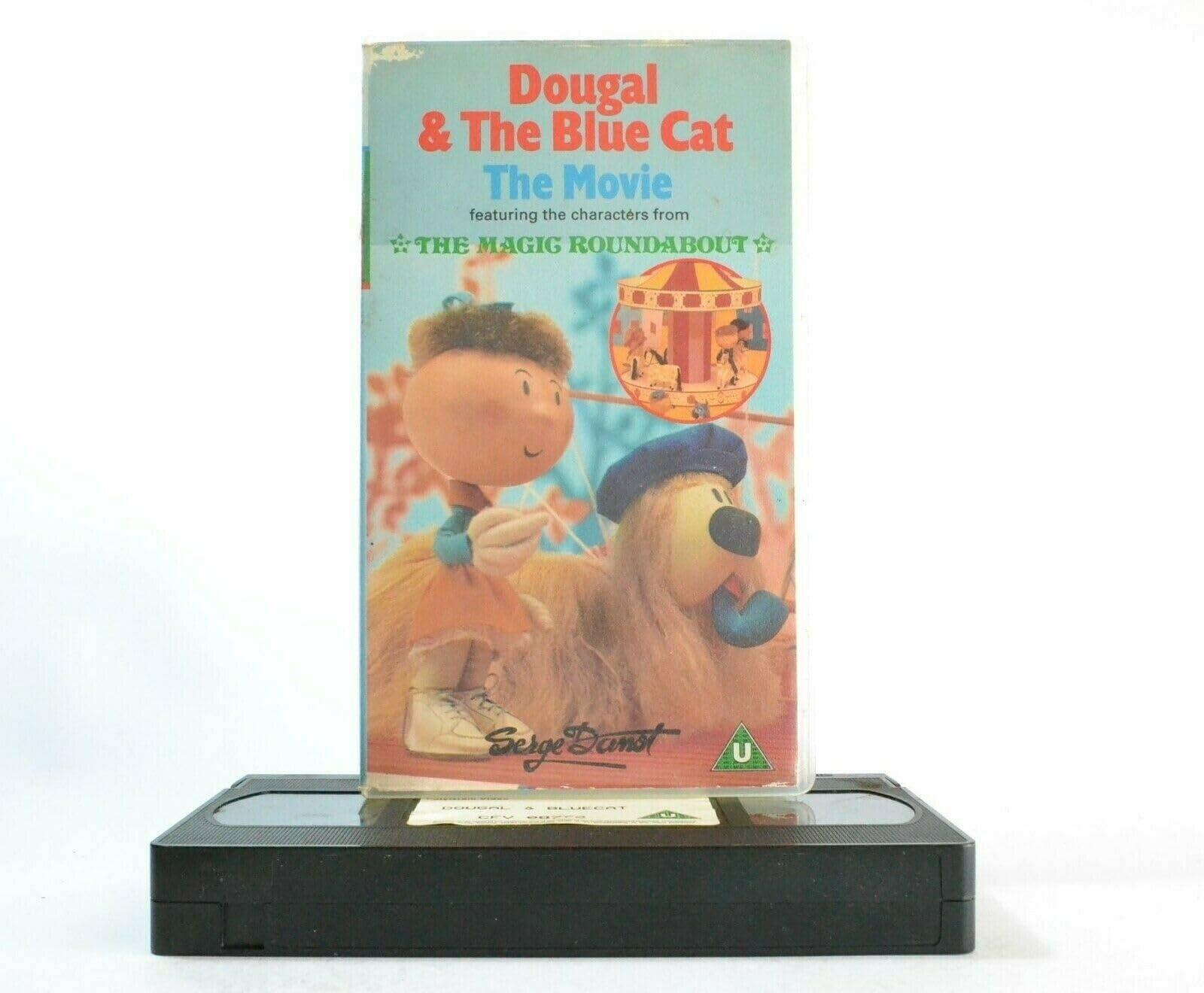 Dougal And The Blue Cat: The Movie - The Magic Roundabout - Children's - Pal VHS