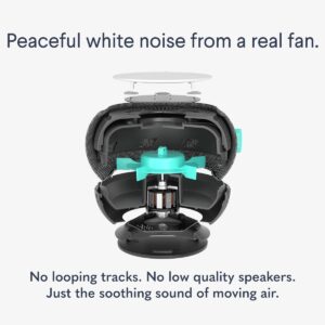 SNOOZ White Noise Sound Machine (Cloud) and SNOOZ Official White Noise Sound Machine Travel Case