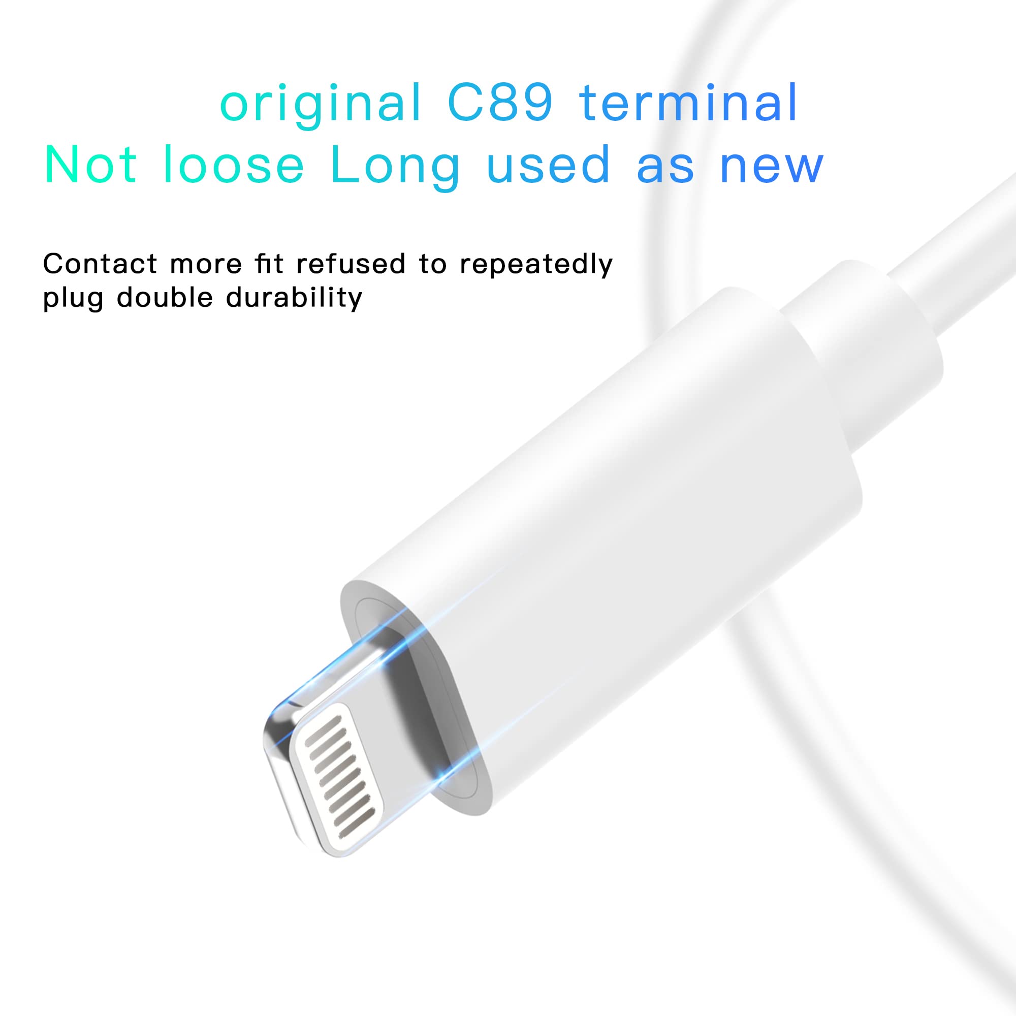 Hrbzo USB a Cable[MFi Certified]