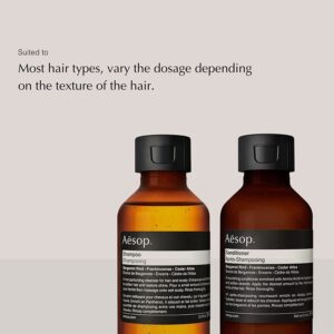 Aesop Shampoo & Conditioner | 100mL/3.38 oz | Paraben-Free, Cruelty-Free & Vegan Hair Shampoo & Conditioner