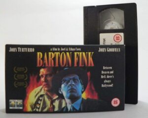 barton fink: film by j. and e.coen - comedy/drama (1991) - j.goodman - pal vhs