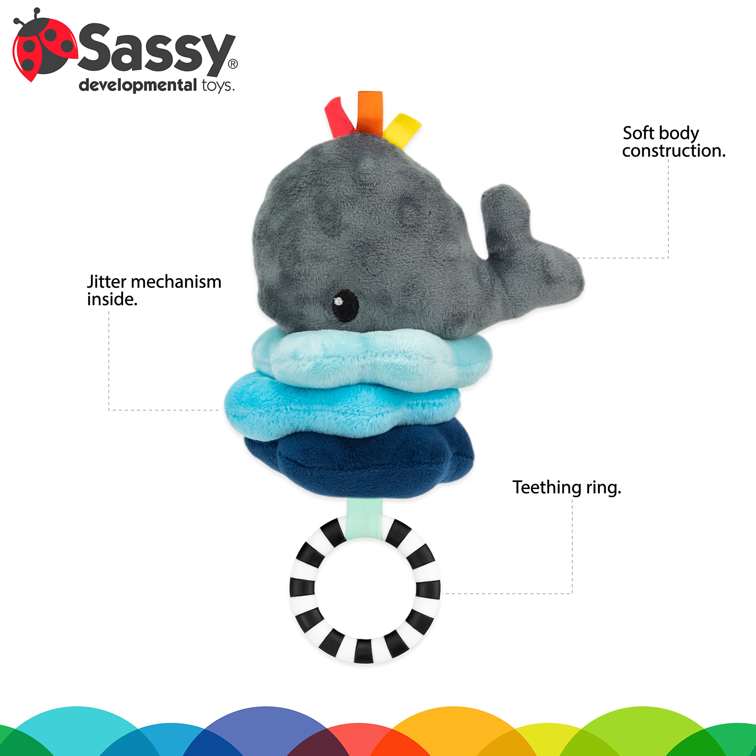 Sassy 80362JFEEP Toy, Mixed