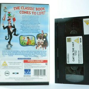 Dr.Seuss': The Cat In The Hat - Large Box Rental - Comedy - Children's - Pal VHS