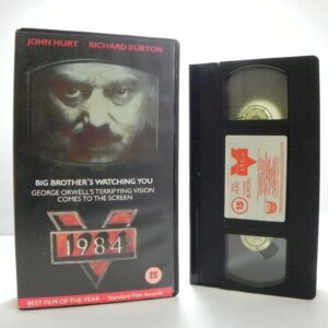 1984: by g.orwell classic novel - drama - masterpiece - richard burton - pal vhs