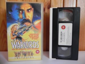 warlords - filmtrust - sci-fi - david carradine - sid haig - ross hagen - vhs