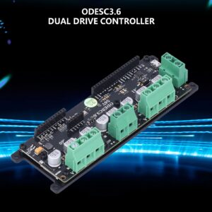 ODESC3.6 Optimizes Brushless, Motors Wiper Motor High-power Dual-drive Controller FOC BLDC Based on