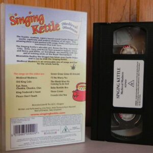 11 Songs - The Singing Kettle - Medievil Madness - Singing Video - Children VHS