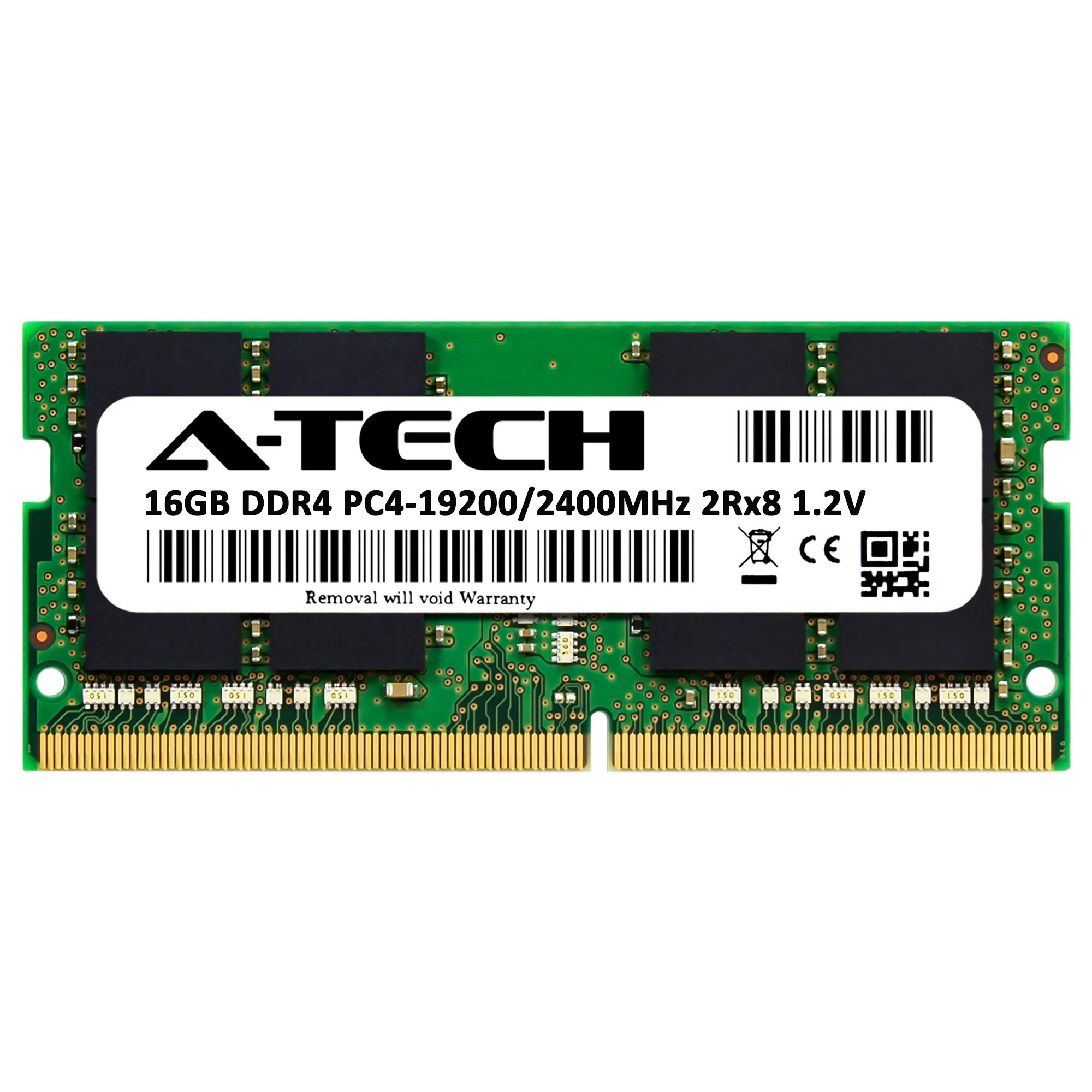 A-Tech 16GB RAM Compatible for Acer Aspire 5 A515-46 Slim Laptop | DDR4 2400MHz PC4-19200 SODIMM 2Rx8 1.2V 260-Pin Non-ECC SO-DIMM Memory Upgrade