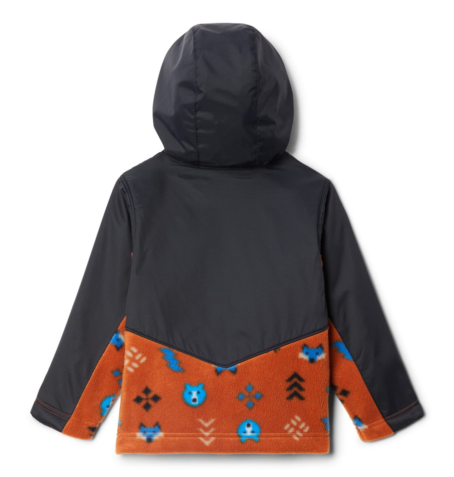 Columbia Baby Steens Mountain Overlay Hoodie, Warm Copper Woodlands/Black, 3/6