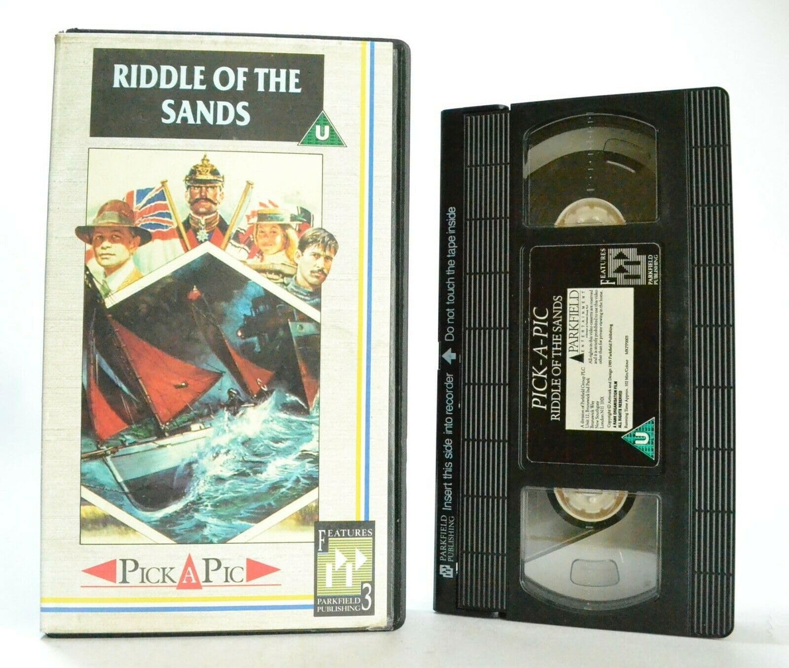 Riddle Of The Sands: Based On E.Childers Novel - Spy Thriller (1979) - Pal VHS