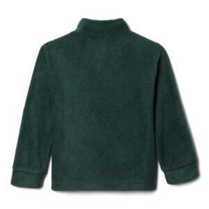 Columbia Toddler Boys Steens Mountain II Fleece, Dark Lime/Spruce, 2T