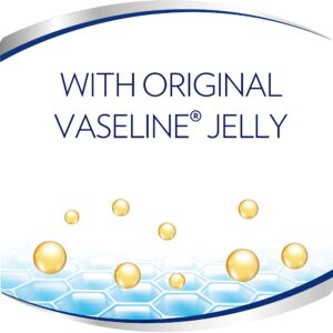 Vaseline Petroleum Jelly, Dermatologist Recommended, Original, 100% White Petrolatum, Deep Moisturizer, Relieves Dull, Dry Skin, Soothing & Gentle, 13 oz and 7.5 oz, Pack of 2