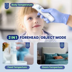 Forhead Thermometer Digital Baby Thermometer (Cream)