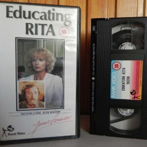 Educating Rita - Michael Caine - Julie Walters - Pre-Cert - Rank Video - Pal VHS