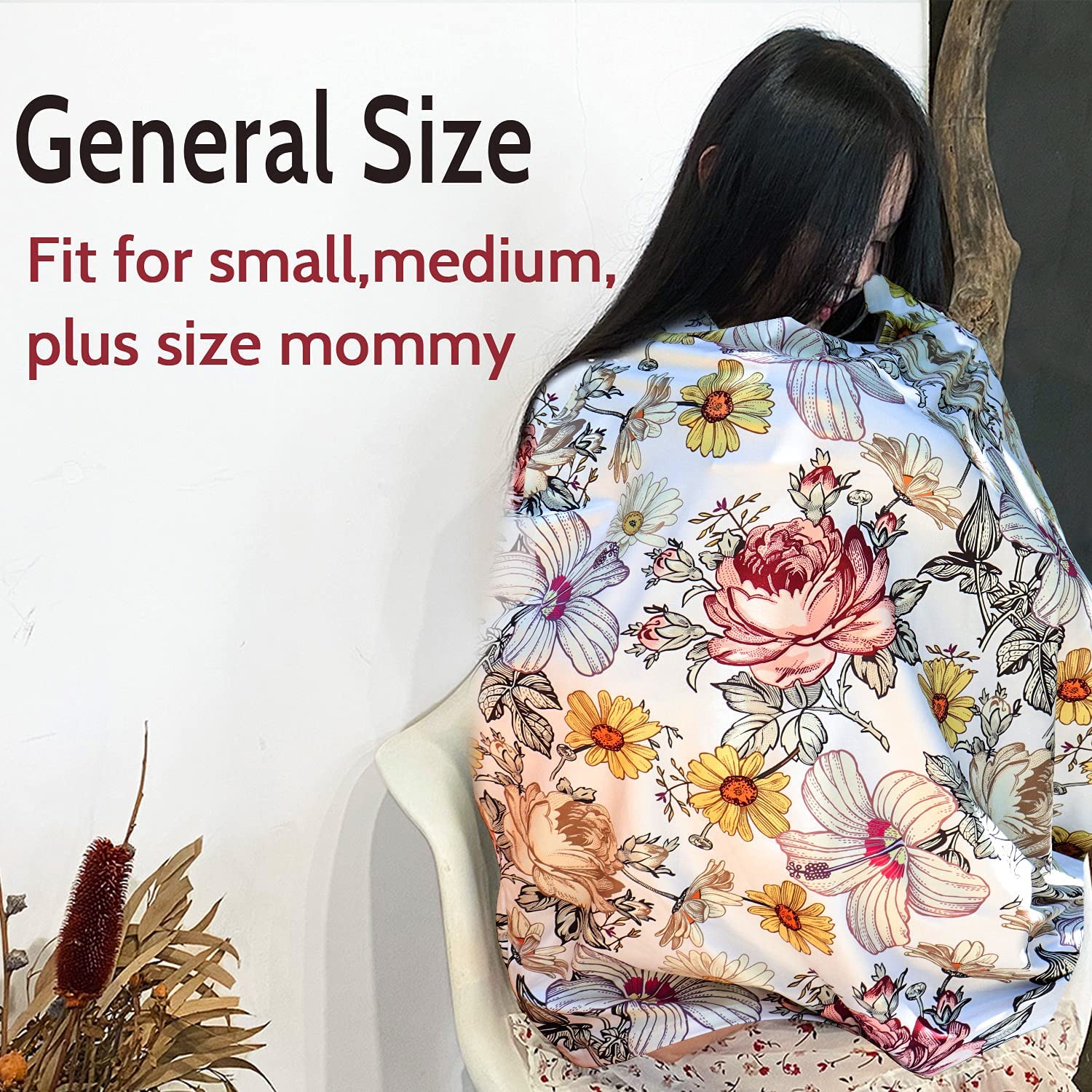 Floral Crib Sheet Car Seat Cover