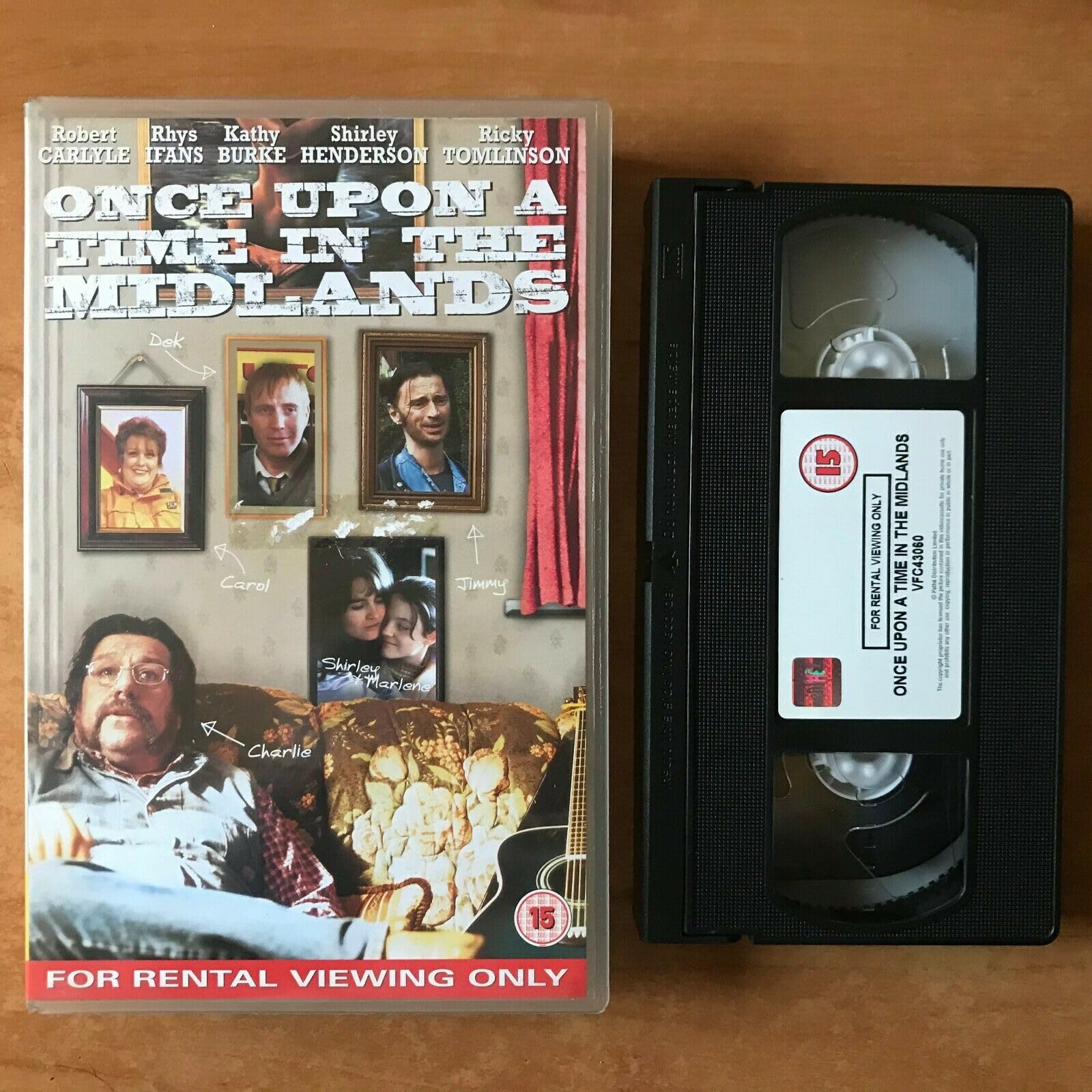 Once Upon A Time In The Midlands: Romantic Comedy [Large Box] Rental - Pal VHS