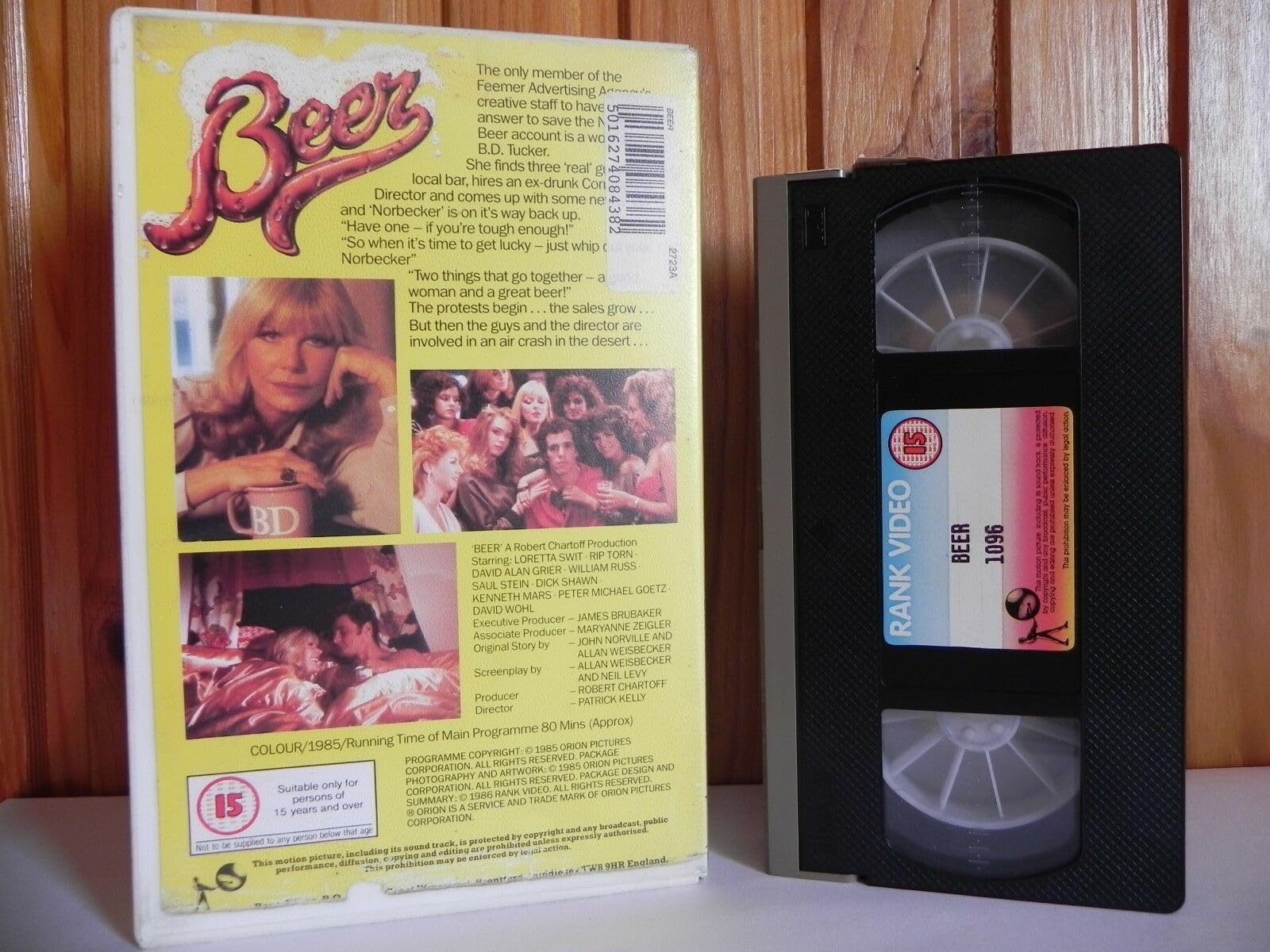 Beer; [Rank Video] Large Box - Comedy - Loretta Swit / Rip Torn - Pal VHS