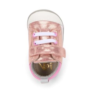 See Kai Run - Stevie II First Walker Shoe for Infants, Rose Shimmer, Infant 4