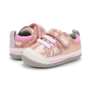 See Kai Run - Stevie II First Walker Shoe for Infants, Rose Shimmer, Infant 4