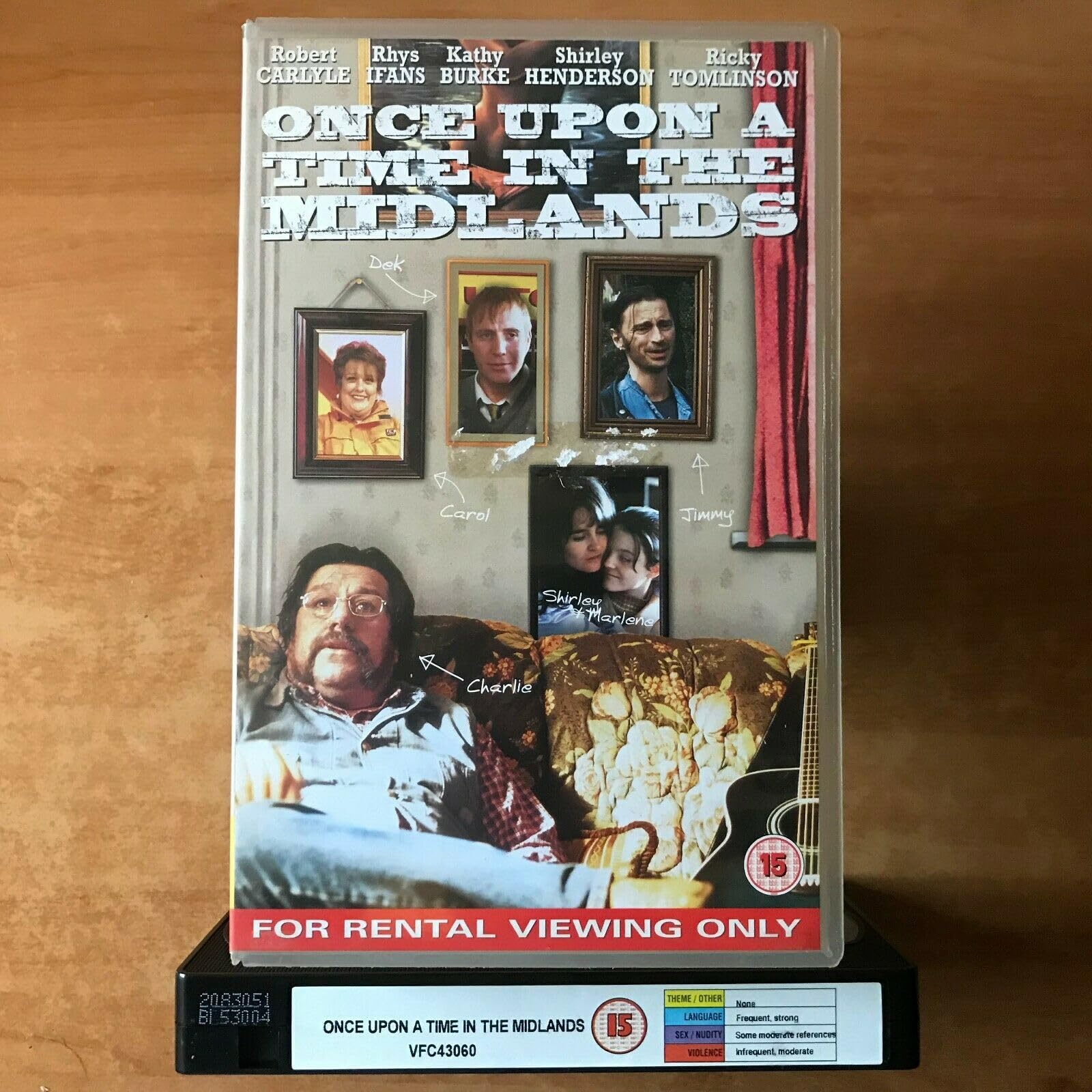 Once Upon A Time In The Midlands: Romantic Comedy [Large Box] Rental - Pal VHS