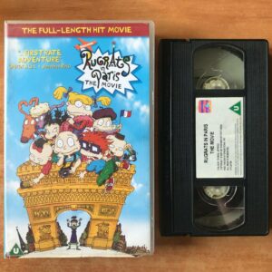 rugrats in paris: the movie; [nickelodeon] large box - animated - kids - pal vhs