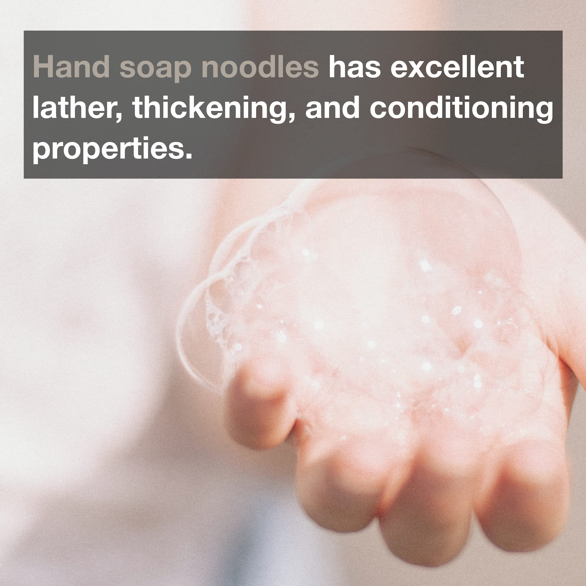 Sodium Cocoyl Isethionate Noodles by Soapeauty for Skin & Hair Care - SCI Natural Surfactant Used for Making Bubble Baths, Bath Bombs, Shampoo Bars (16 oz)