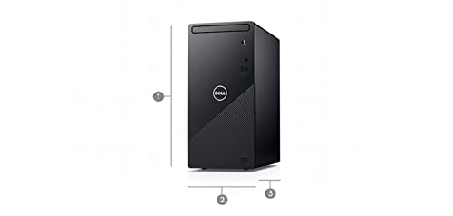 Dell Inspiron 3891 MT Mini Tower Desktop | Core i3-10105 - 1TB HDD Hard Drive - 8GB RAM | 8 cores @ 4.4 GHz Win 10 Home Black (Renewed)