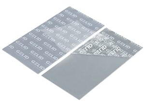 gelid solutions gp-extreme 12w-thermal pad 80x40x2.0 (2pcs) excellent heat conduction, ideal gap filler. easy installation. 80x40x2.0 (2pcs)