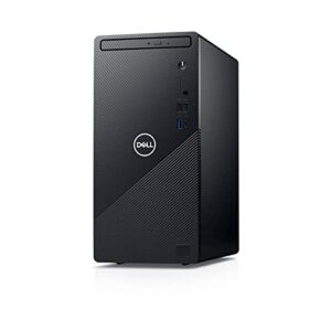 Dell Inspiron 3891 MT Mini Tower Desktop | Core i3-10105 - 1TB HDD Hard Drive - 8GB RAM | 8 cores @ 4.4 GHz Win 10 Home Black (Renewed)