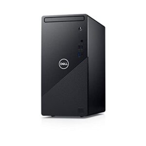 Dell Inspiron 3891 MT Mini Tower Desktop | Core i3-10105 - 1TB HDD Hard Drive - 8GB RAM | 8 cores @ 4.4 GHz Win 10 Home Black (Renewed)