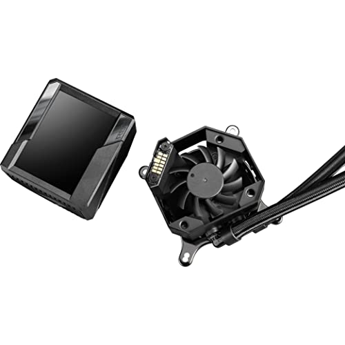 ASUS ROG Ryujin II 240 RGB all-in-one liquid CPU cooler 240mm Radiator (3.5"color LCD, embedded pump fan and 2xNoctua iPPC 2000 PWM 120mm radiator fans, compatible with Intel LGA1700,1200 &AM4 socket)