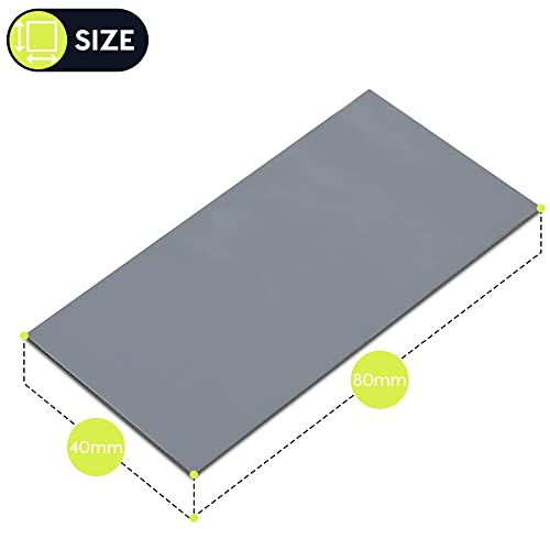 Gelid Solutions GP-Extreme 12W-Thermal Pad 80x40x2.0 (2pcs) Excellent Heat Conduction, Ideal Gap Filler. Easy Installation. 80x40x2.0 (2pcs)