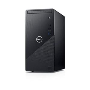 Dell Inspiron 3891 MT Mini Tower Desktop | Core i3-10105 - 1TB HDD Hard Drive - 8GB RAM | 8 cores @ 4.4 GHz Win 10 Home Black (Renewed)