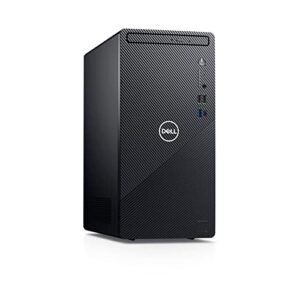 Dell Inspiron 3891 MT Mini Tower Desktop | Core i3-10105 - 1TB HDD Hard Drive - 8GB RAM | 8 cores @ 4.4 GHz Win 10 Home Black (Renewed)