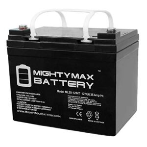 mighty max battery 12v 35ah int replacement battery for ultra dura12-35c