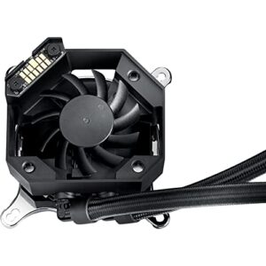 ASUS ROG Ryujin II 240 RGB all-in-one liquid CPU cooler 240mm Radiator (3.5"color LCD, embedded pump fan and 2xNoctua iPPC 2000 PWM 120mm radiator fans, compatible with Intel LGA1700,1200 &AM4 socket)