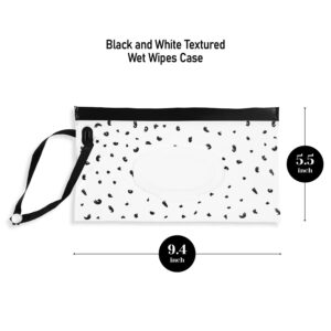 CasenBag Black Arrows Wet and Dry Diapers Bag with Wet Wipes Cases and Case for storing personal belongings