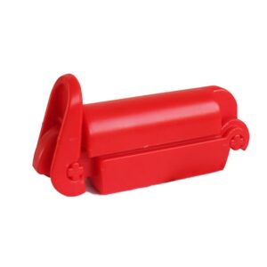 seat safety belt fitted slip-resistant non anti-clip strap clamp clip suitable for safety reinforcement necessary (red)