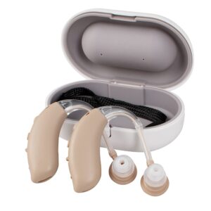 vinmax hearing a𝐢d, rechargeable digital hearing a𝐦pl𝐢f𝐢ër with noise cancelling, volume control functions