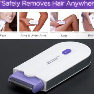 Montely Epilator for Women Yes Finishing Touch Auto-Induction Facial Hair Remover Rechargeable Epilator Household Unisex Painless Hair Remover