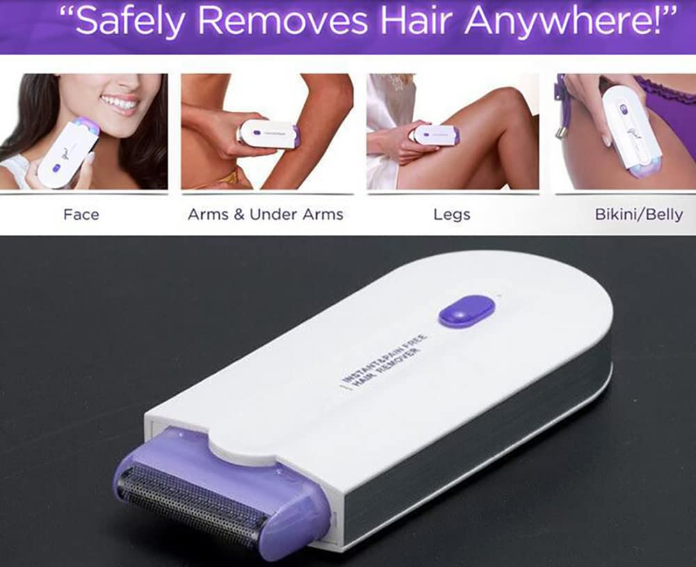 Montely Epilator for Women Yes Finishing Touch Auto-Induction Facial Hair Remover Rechargeable Epilator Household Unisex Painless Hair Remover