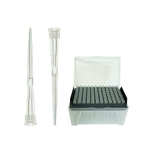 10ul filtering pipette tips - universal filter pipette tips - clear white, rnase, dnase, and dna free, racked - 10 racks, 96 tips/rack (10ul)