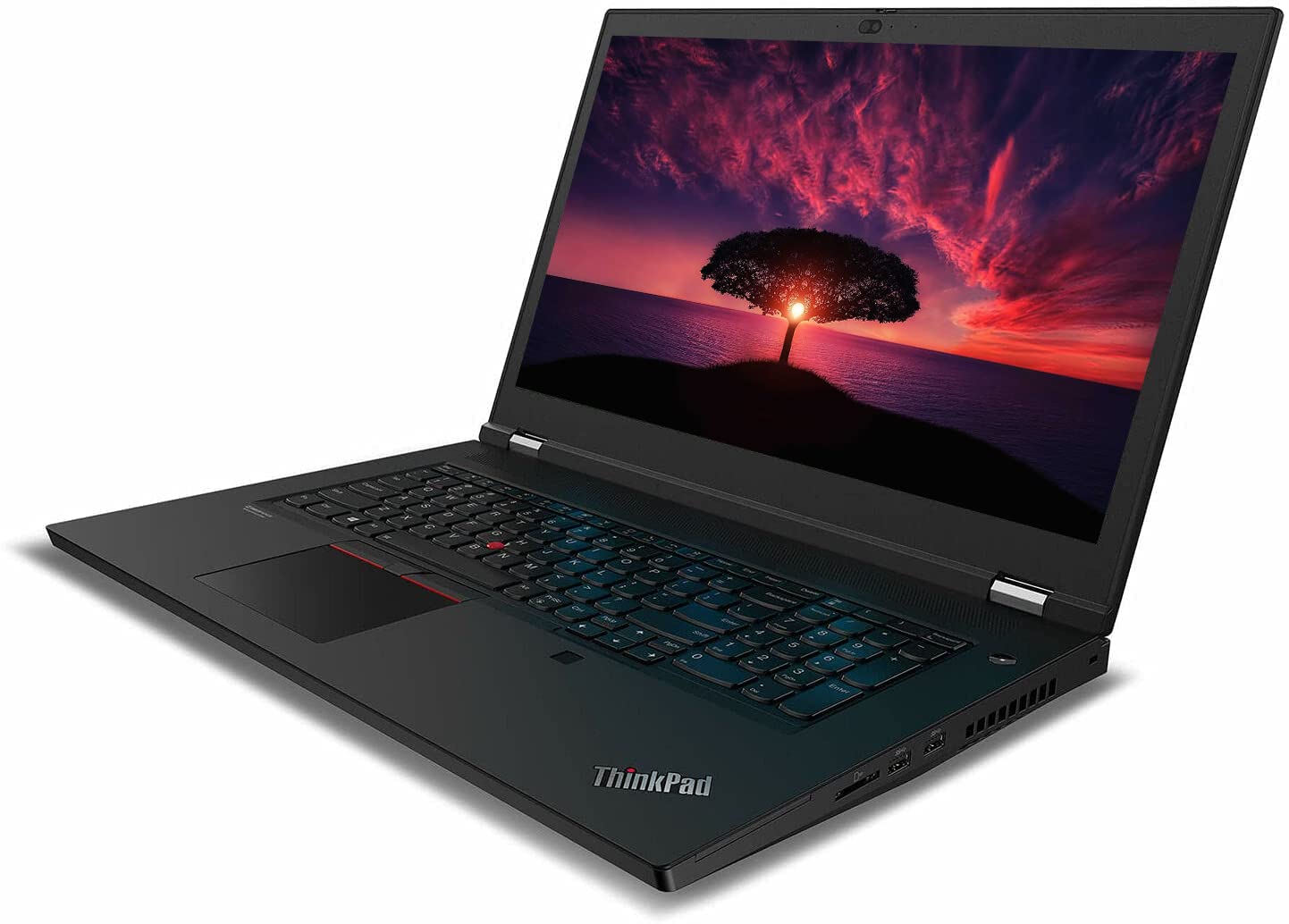 New Lenovo ThinkPad P17 Gen 2 Business Laptop, 17.3" FHD IPS Anti-Glare Display, Intel Core i7-11800H, Windows 10 Pro, 32GB RAM, 2TB SSD, NVIDIARTX A2000 4GB, Fingerprint Reader