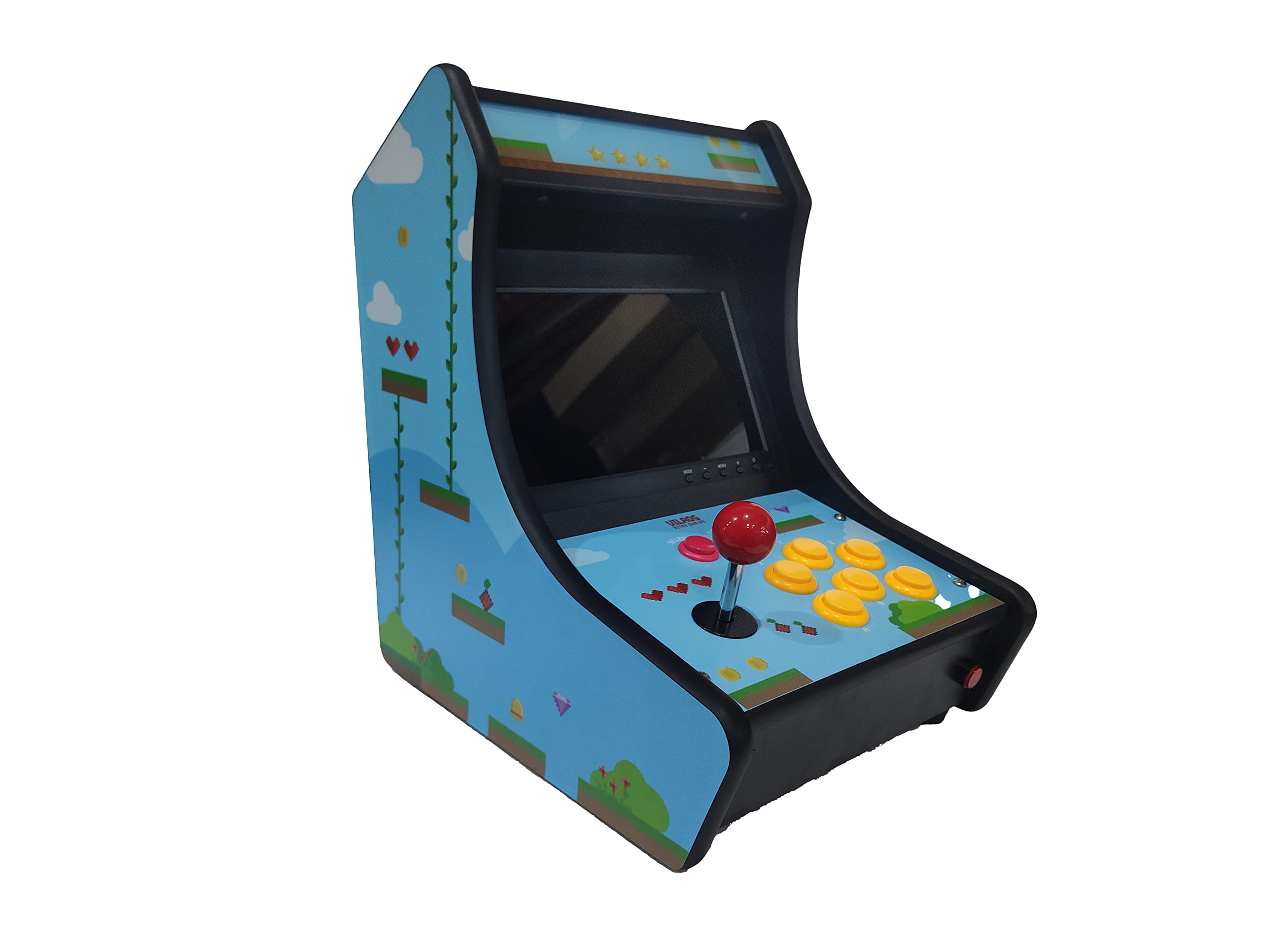 Vilros Tabletop Retro Arcade Cabinet with 10" HD Display - Compatible with Raspberry Pi