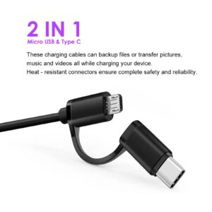 Replacement USB C Adapter Charger Charging Cable Cord for Lenovo Smart Tab M10 M10 FHD Plus (2nd Gen) P10 P11 V7 Tab4 8 10 Plus Lenovo TB-X505 605 X704 X705 8704 Yoga Tab 2 3 4 8 10 Plus Tablet & More